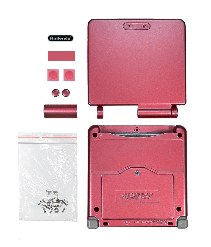 GameBoy Advance SP System Shell [Flame] – Hoskinson Industries