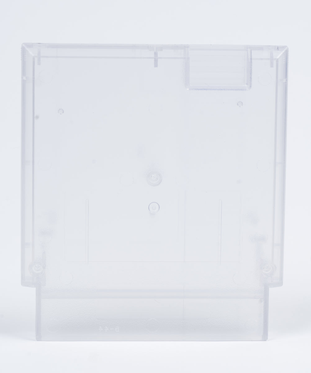 NES Game Cartridge [Clear] [No Logo] – Hoskinson Industries
