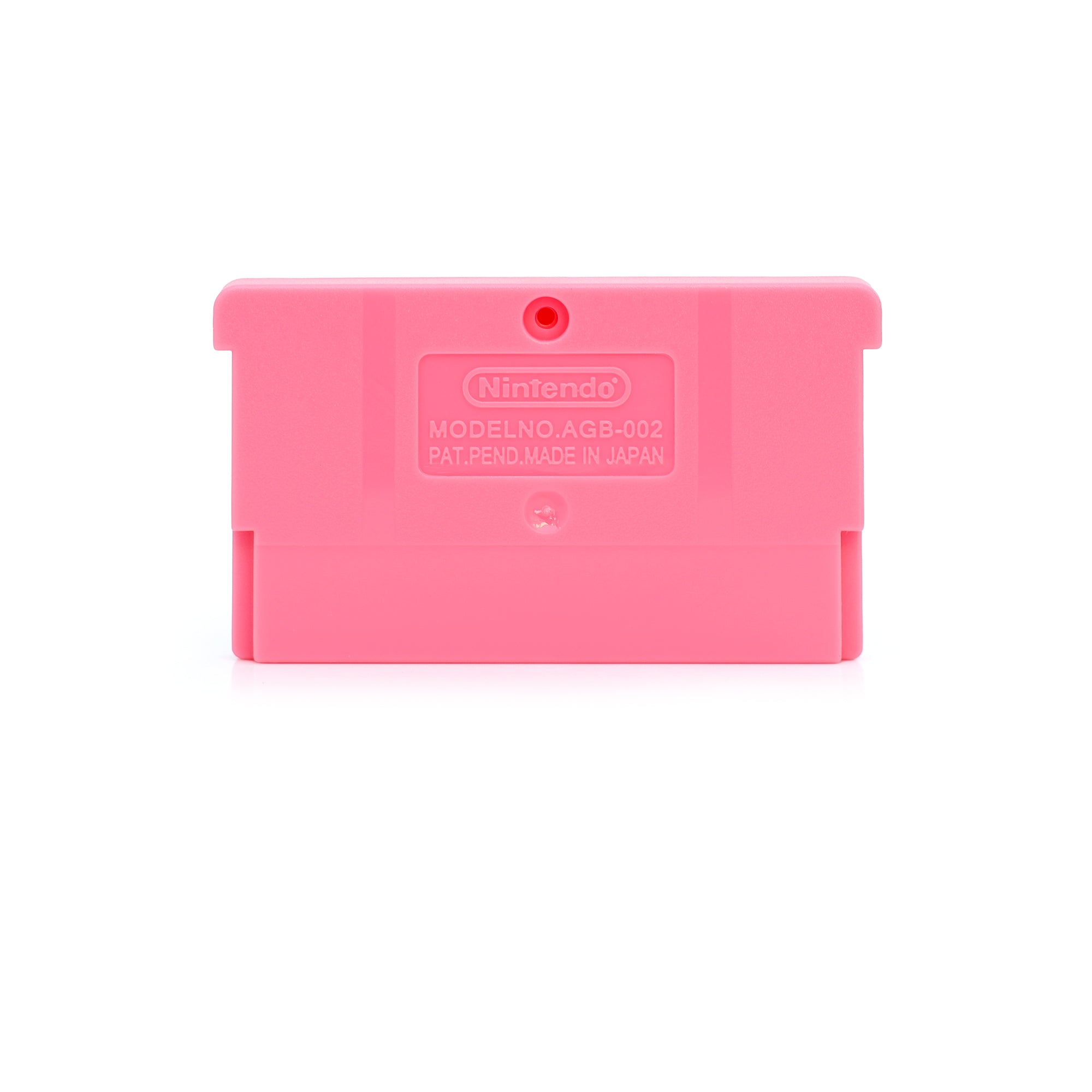 GameBoy Advance Game Cartridge Shell [Pink] [With Logo] – Hoskbrew