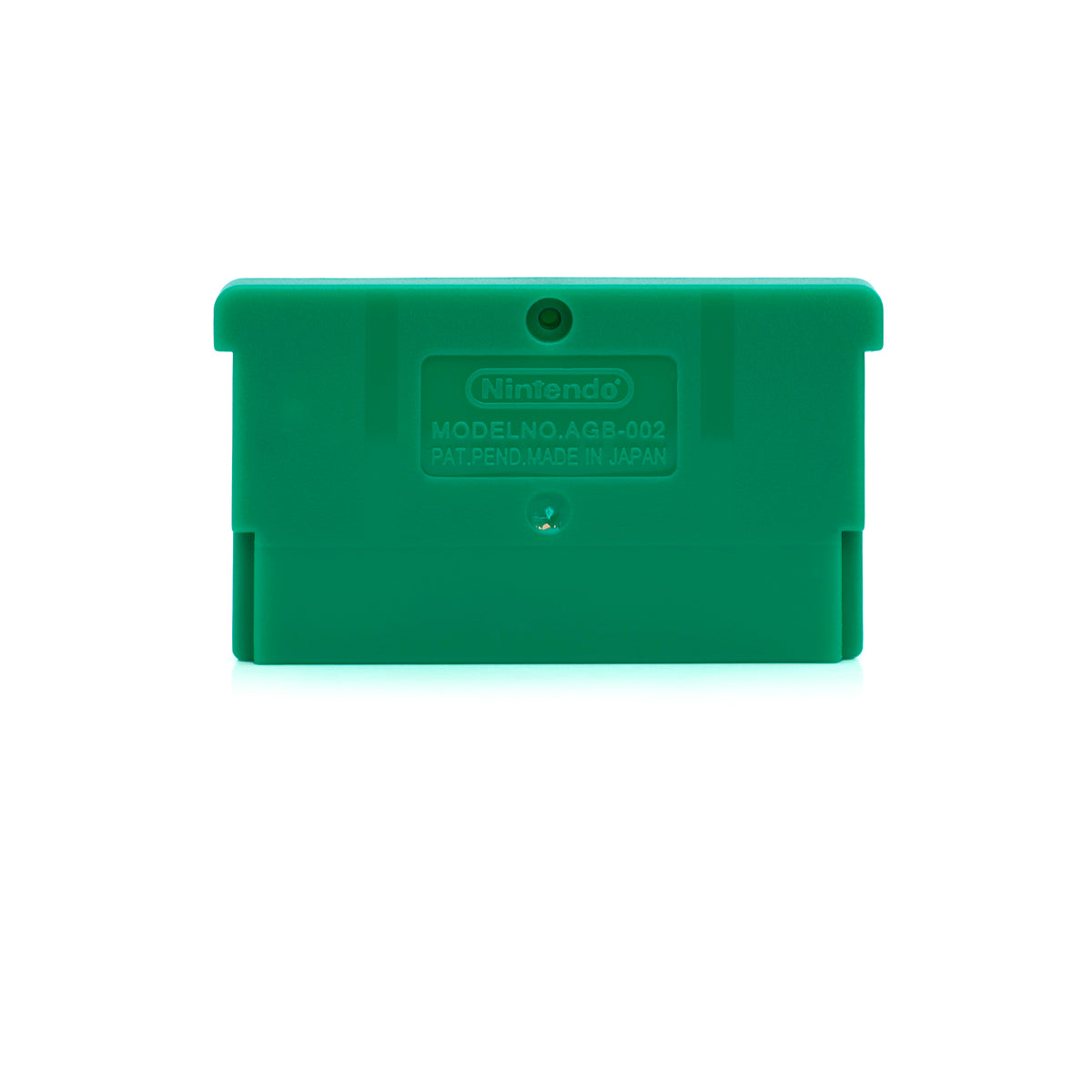 GameBoy Advance Game Cartridge Shell [Green] [With Logo] – Hoskbrew