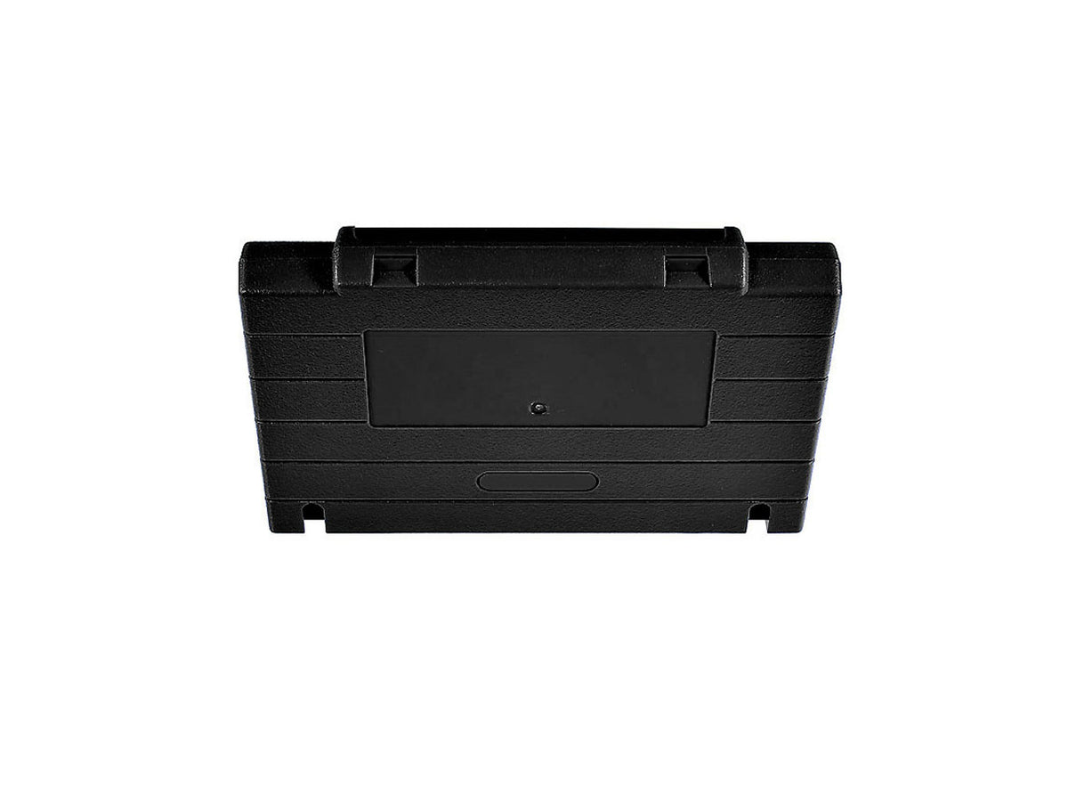Super Nintendo [SNES] Game Cartridge Shell [Non FX] [Solid Black] [No ...