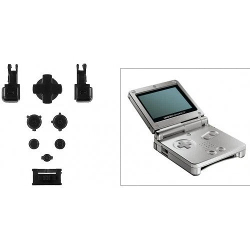 GameBoy Advance SP Buttons [Onyx] – Hoskbrew